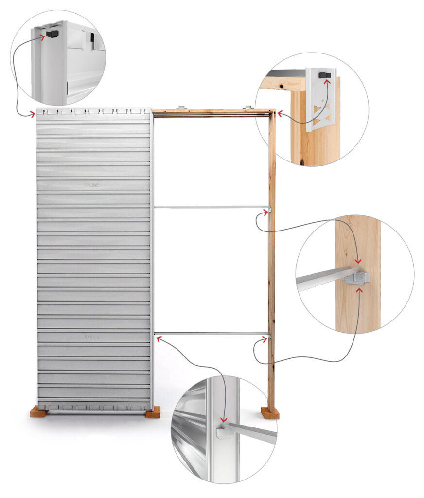 CLF Menuiseries - Bertolotto - CAISSON GALANDAGE